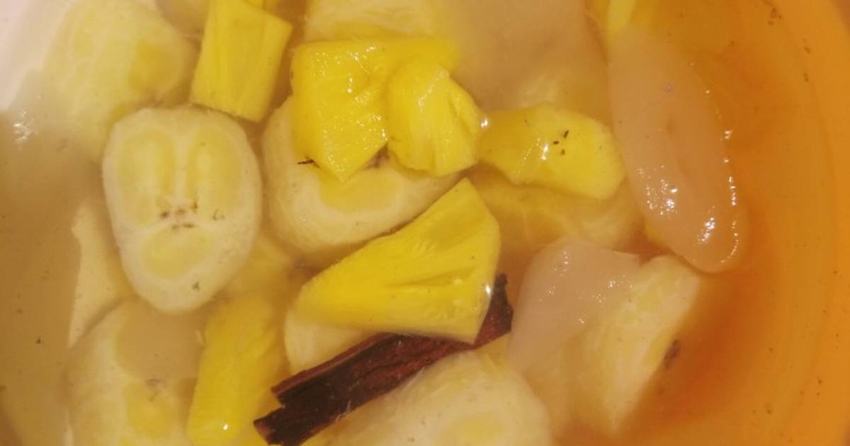Resep Setup Pisang Nanas Kolang Kaling oleh Dian Pertiwi - Cookpad