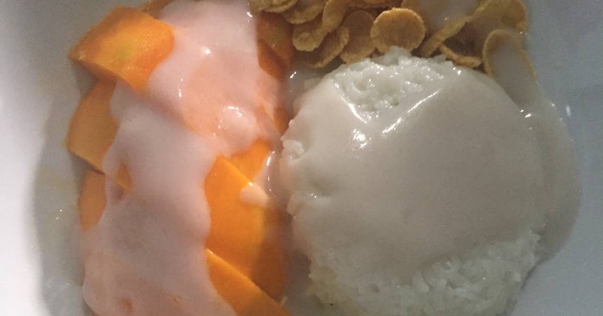 Resep Mango sticky rice oleh Meme - Cookpad