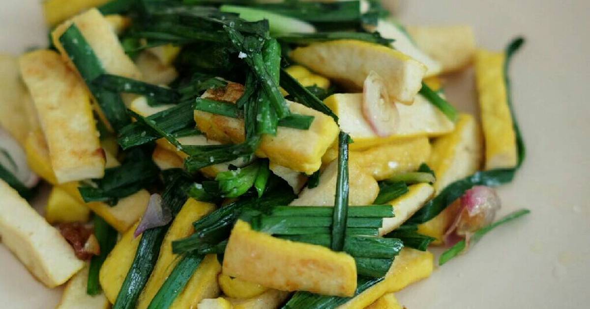 Resep Tahu Kuning Kucai oleh Kiyana Story - Cookpad