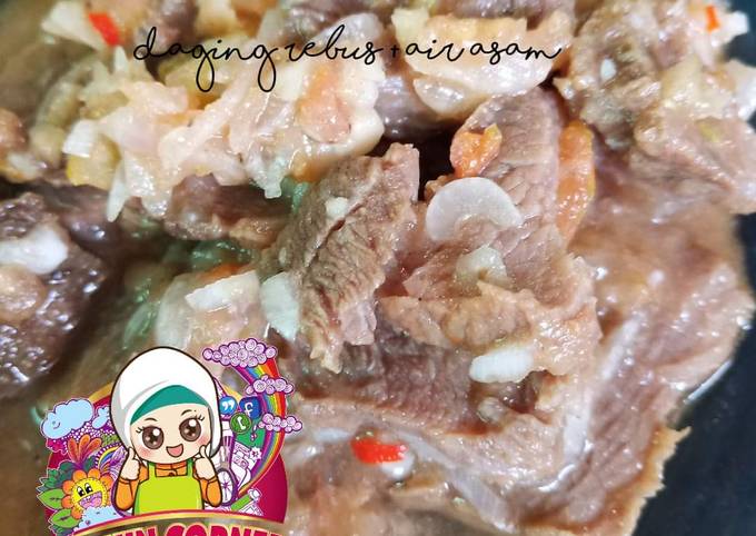 Resipi Daging rebus air asam oleh Cik Nin - Cookpad