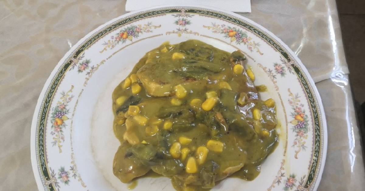 Pollo con chile poblano - 32 recetas caseras- Cookpad