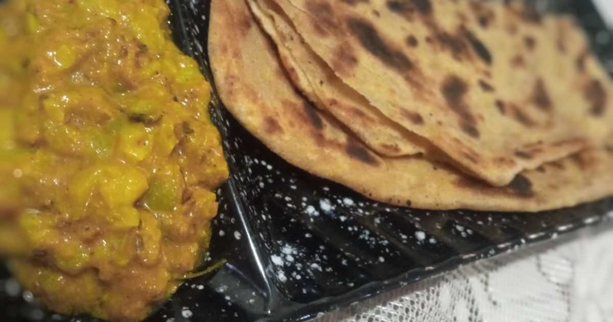 Toorai Ki Sabzi With Paratha Recipe by Chef Tripti Saxena - Cookpad