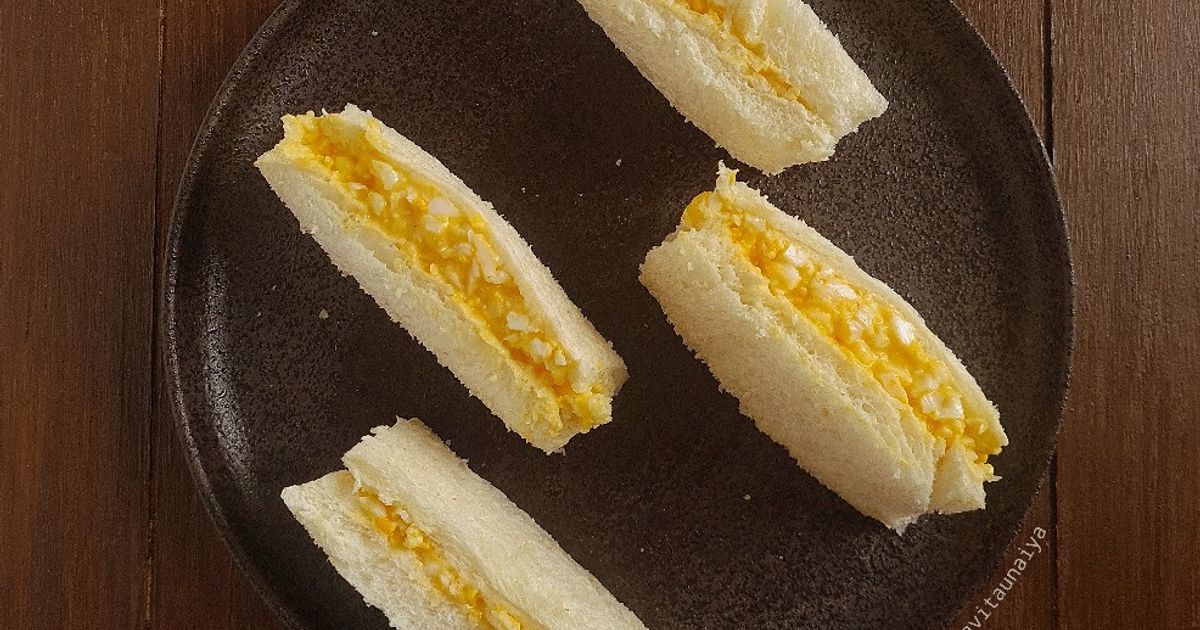 Resep Tamago Sando oleh Avita Unaiya - Cookpad