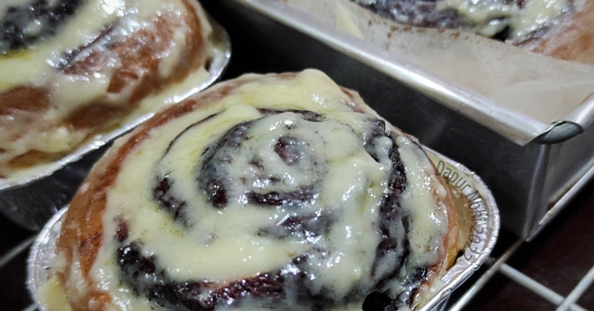 Resep Hungarian Chocolate Rolls oleh indah lestari - Cookpad