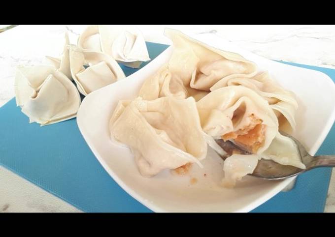 Resep Resep pangsit rebus paling praktis dan hemat budget oleh charoji ...