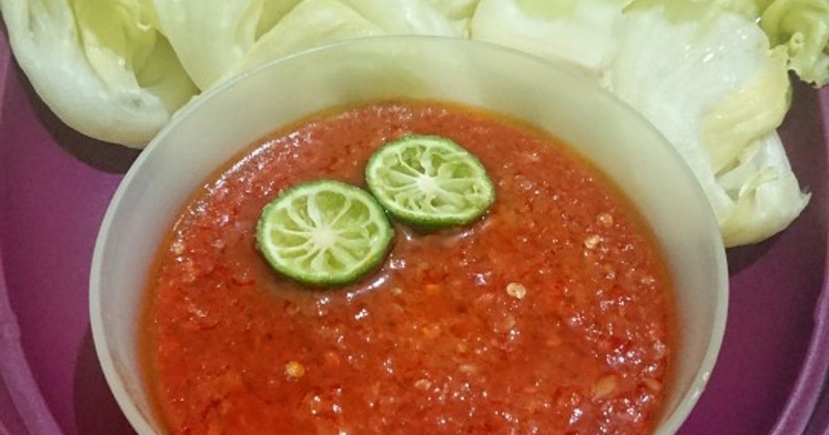 Resep sambal untuk bakaran rumahan enak dan mudah - Cookpad