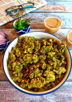 Kumbhaniya Bhajiya / Hariyali Bhajji Recipe by spicequeen - Cookpad