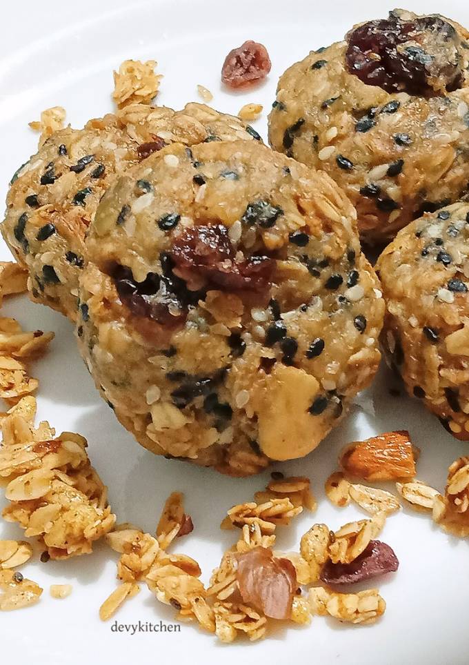 Resep 913. Flourless Grain Cookies (Granola) oleh Devin - Cookpad