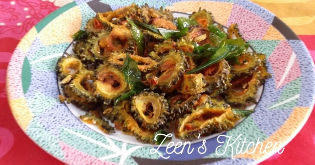 Deep Fried Karela Recipe by ZMA - Cookpad