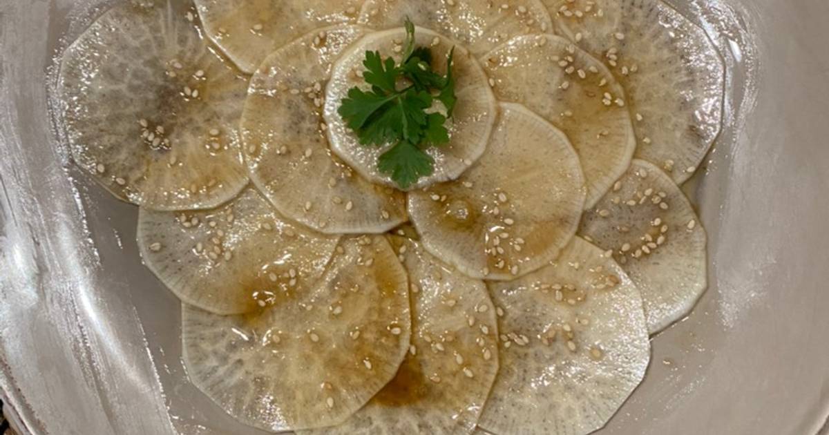Carpaccio de navet de food _and _natou - Cookpad