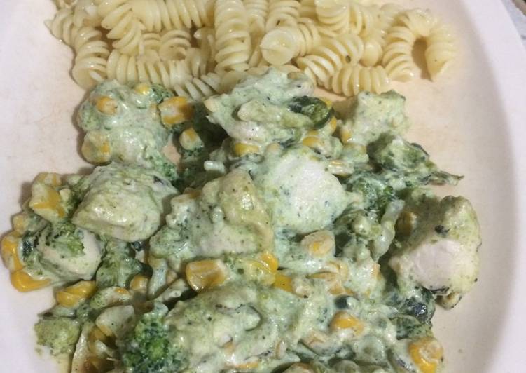 Pollo en rajas de chile poblano Receta de giovanna- Cookpad