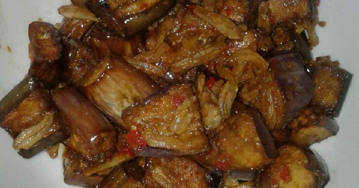 Resep Teri Terong Gurih2 Enyoy 😸 oleh nex93 - Cookpad