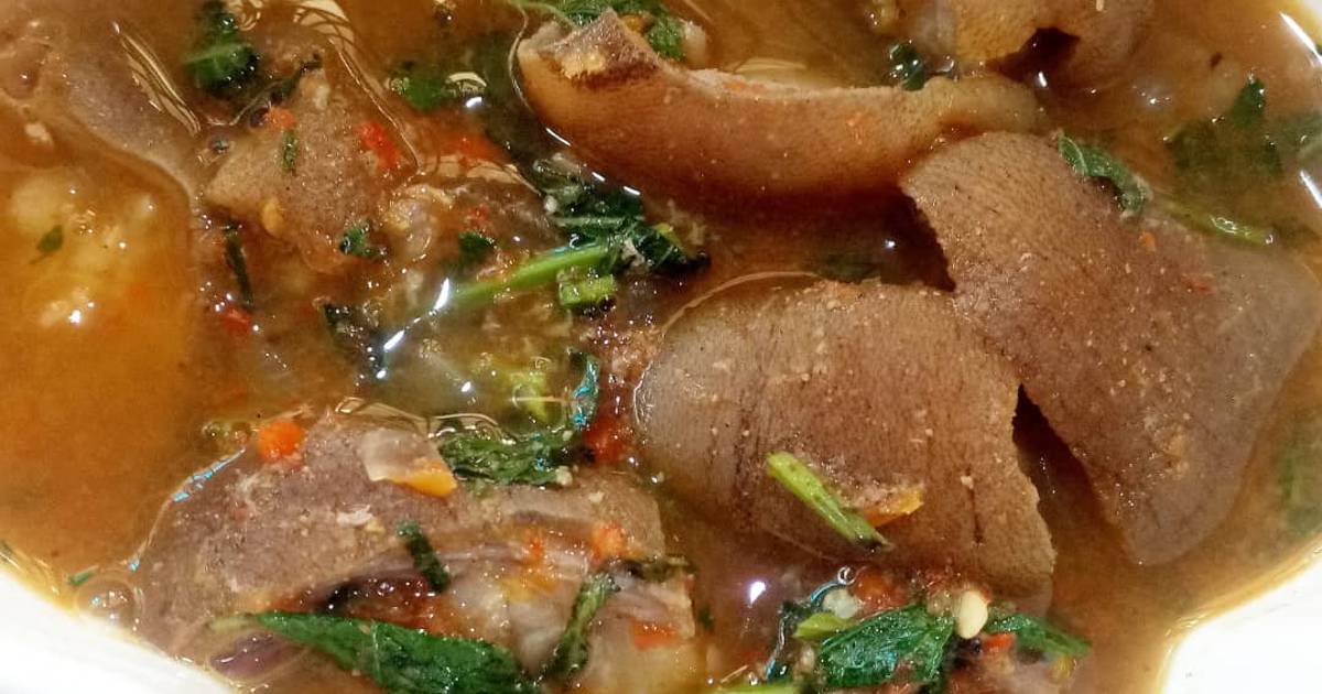 Goat meat peppersoup Recipe by Chef gbemilola - Cookpad
