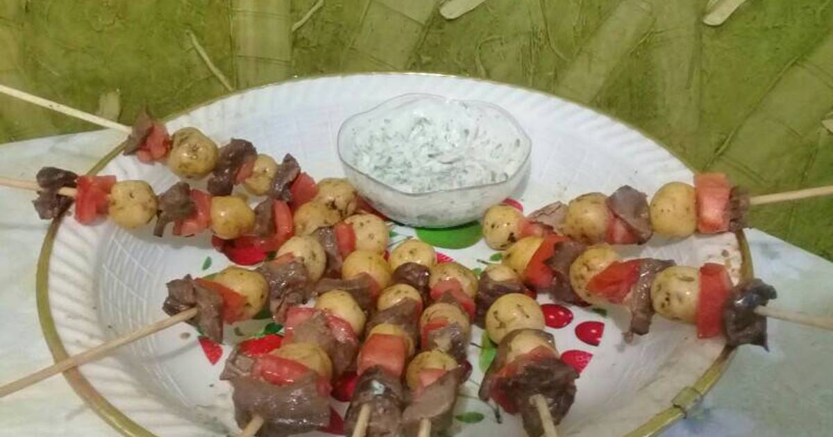 Pinchos de Corazón Receta de PEAERBLP💛- Cookpad