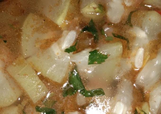 Resep Sop labu air😚 oleh Rani Al Khayr - Cookpad