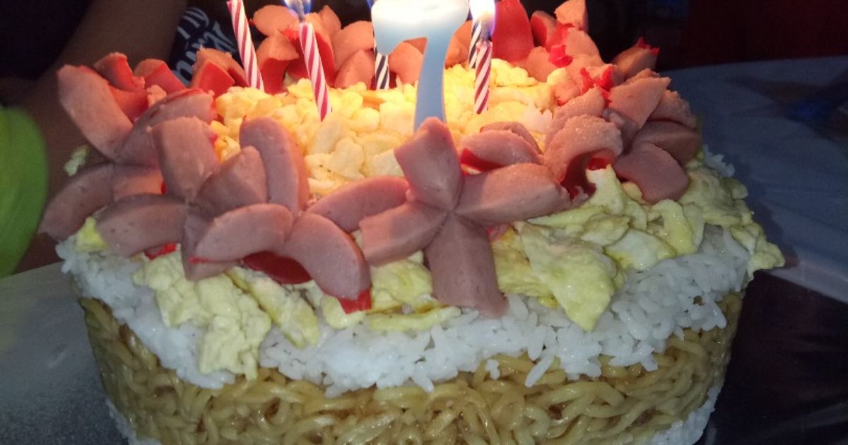 Resep Cake Mie Instan oleh Oshien - Cookpad