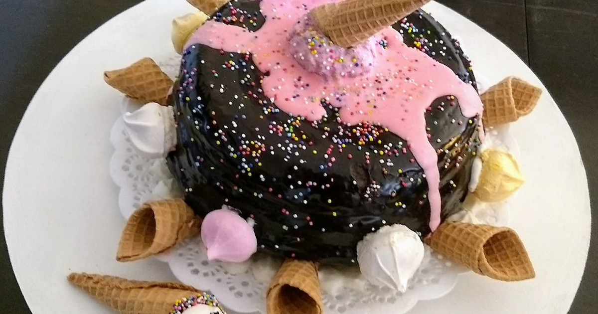 Torta Decorada Sorpresa Receta de Lorena Bertoni 😋