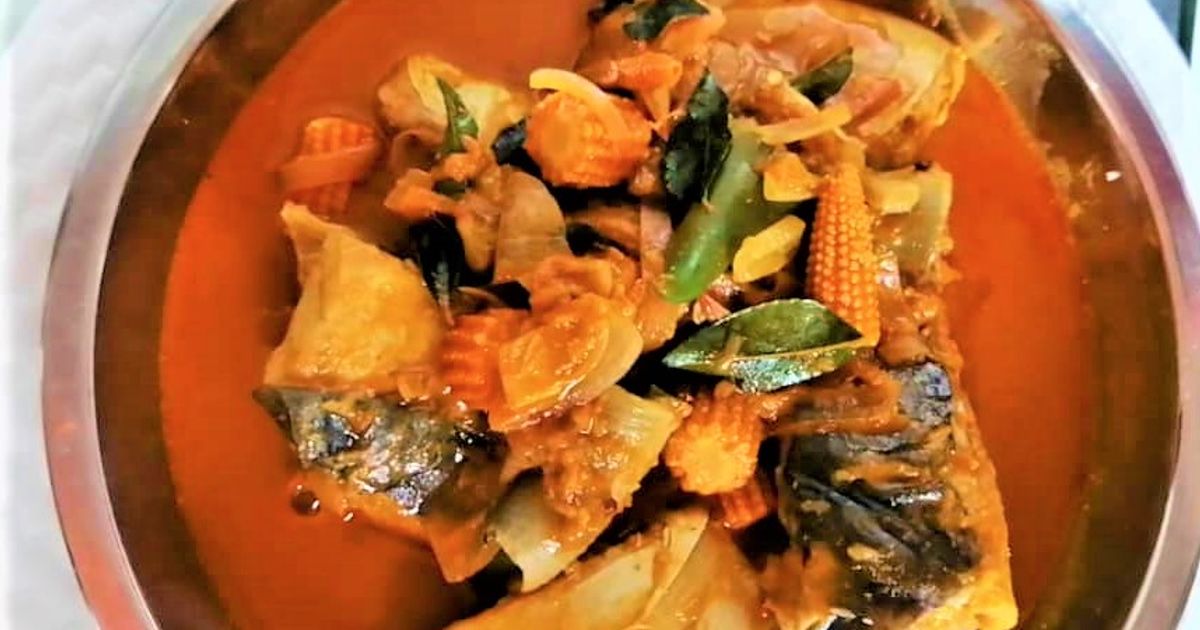 Stingray With Spicy Gravy Recipe By Seethiha Snm