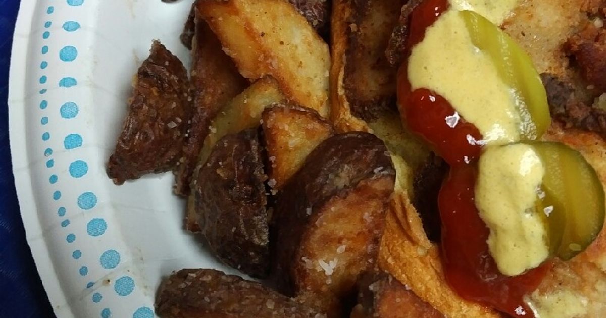Twice Fried Potatoes Recipe By Skunkmonkey101
