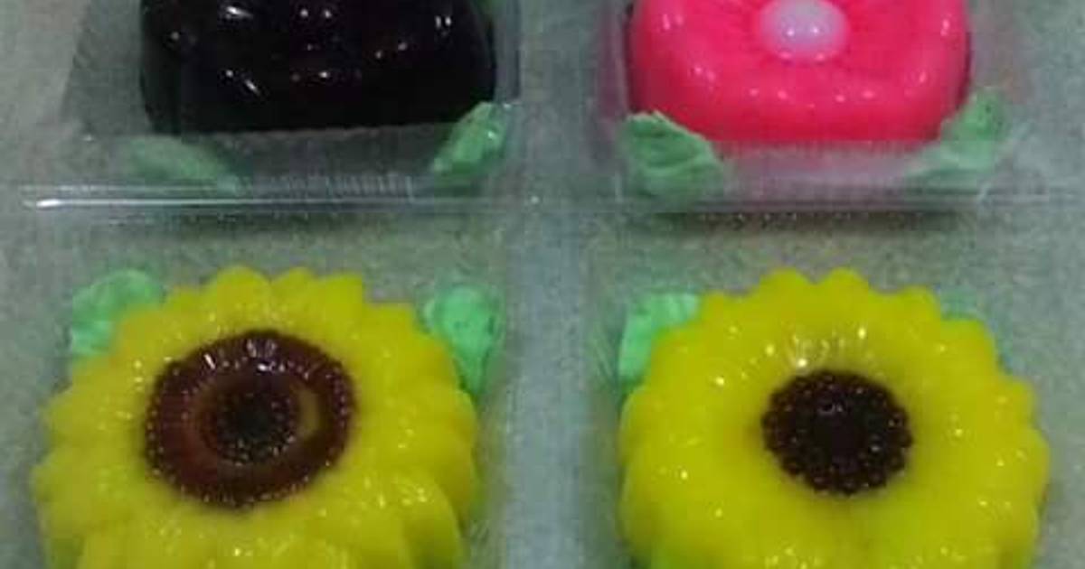 Resep Pudding Bunga oleh Bunda Ardidan - Cookpad