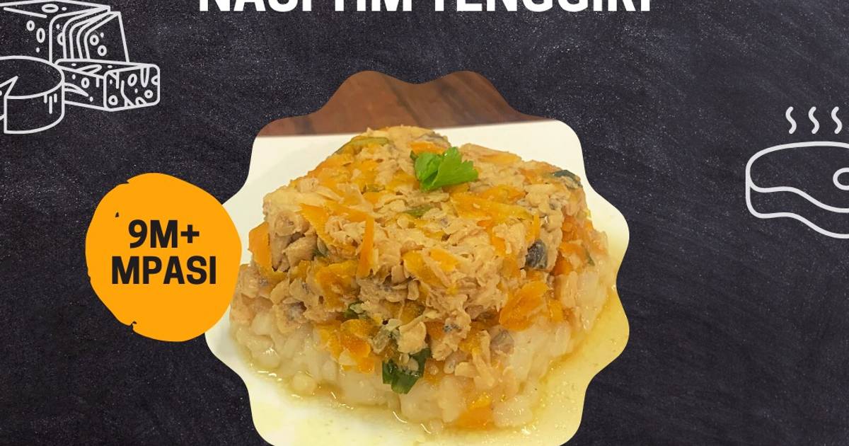 Resep nasi tim ayam rumahan: Lembut, gurih, dan sehat