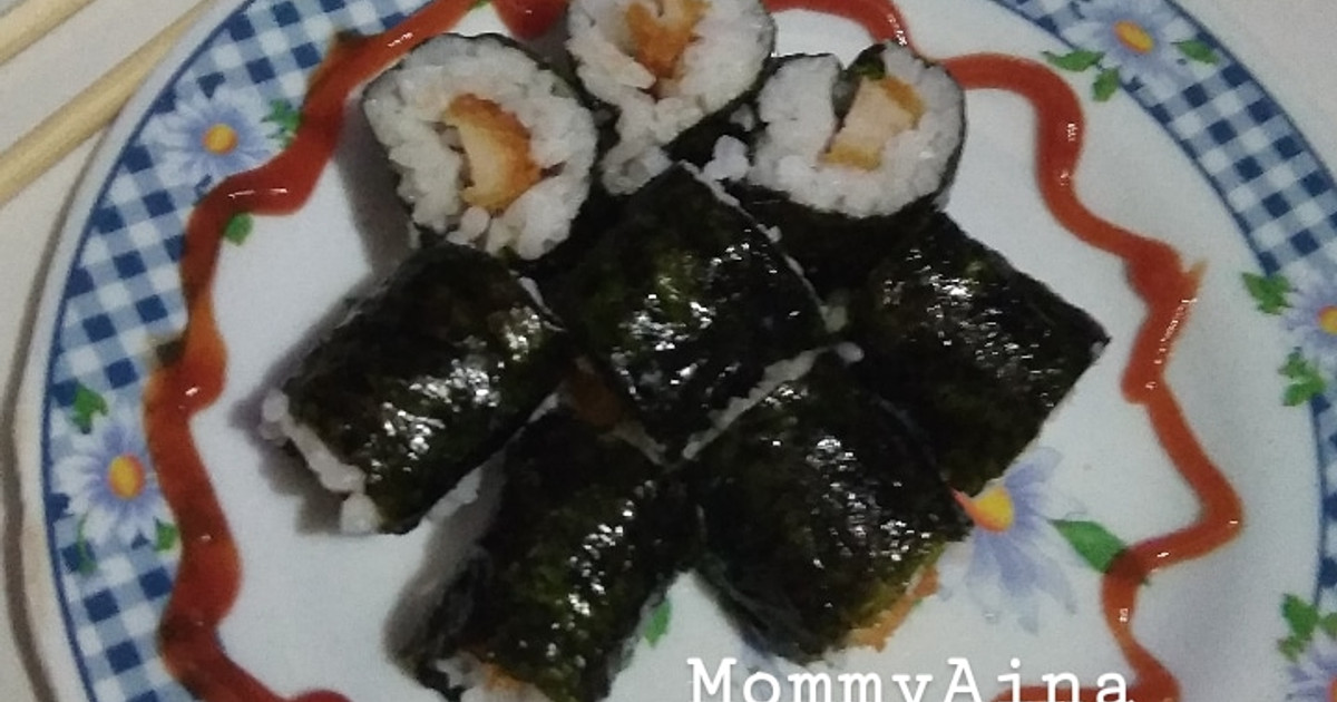 Resep Sushi Simple oleh Ratih Blackforever - Cookpad