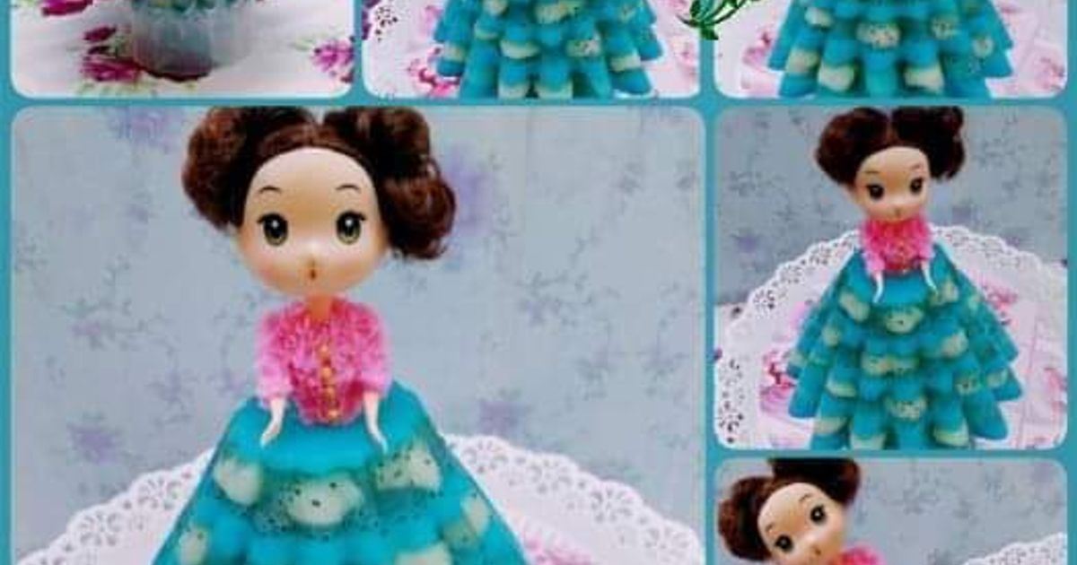 Resipi 🎈Barbie Doll Laici Puding🎈 oleh Aznie Khasri - Cookpad