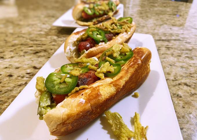 Jalepeno popper hot dog Recipe by Chef Bryce - Cookpad