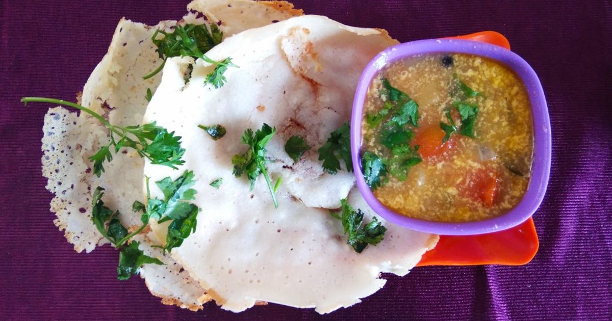 Appam With Vegetable Stew Recipe by Dr Swati Rai - Cookpad