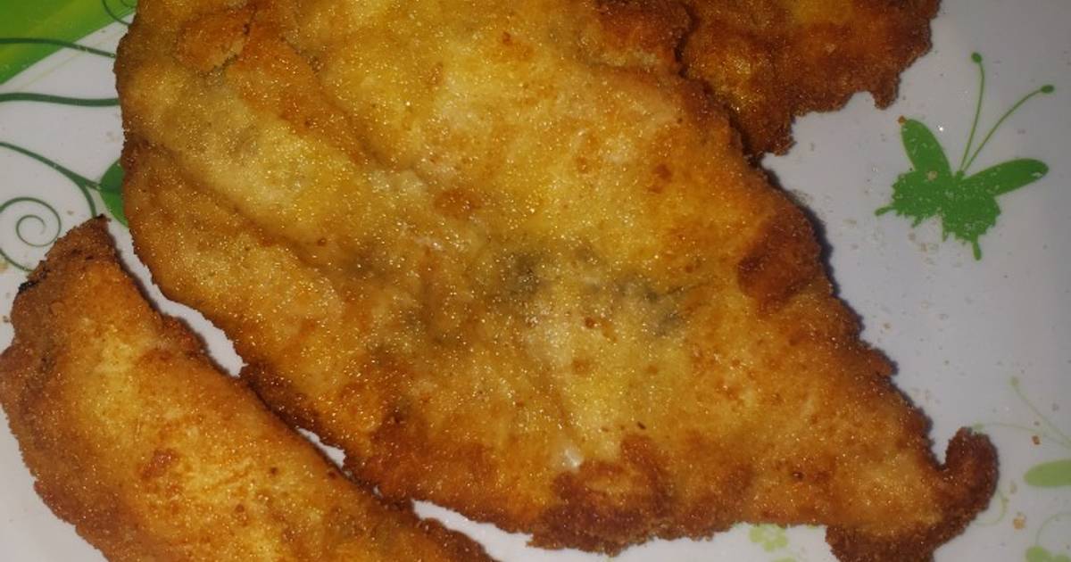 Pollo apanado Receta de bárbara- Cookpad