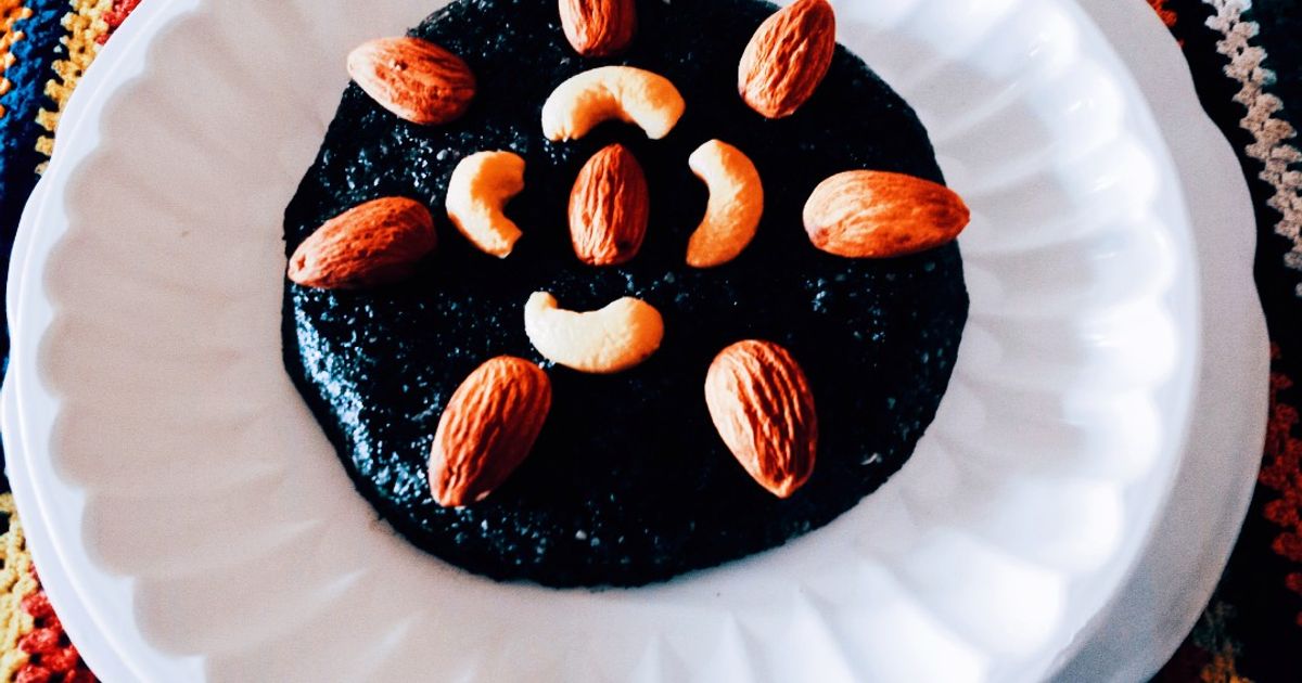 Iron Rich Black Sesames Seeds Dry Fruits Kachariya Paak Recipe by ...