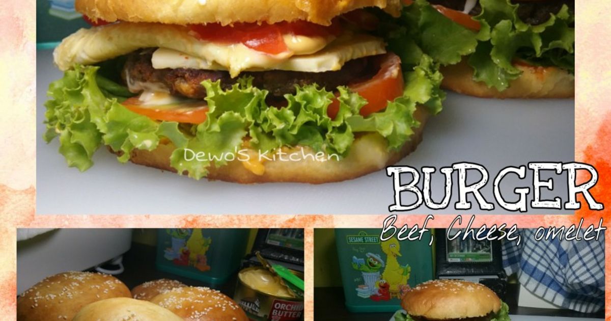 Resep Burger Bread / Roti Burger oleh Dewo Saputro Dewi Heru (Dewo'S ...