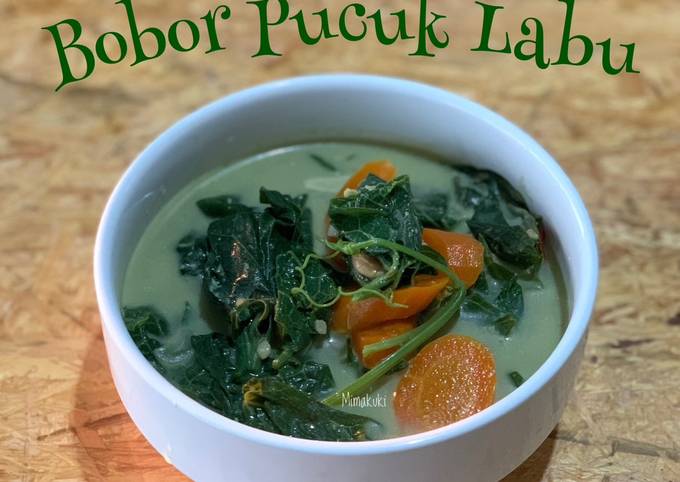 Resep Bobor Pucuk Labu oleh Nia - Mimakuki - Cookpad