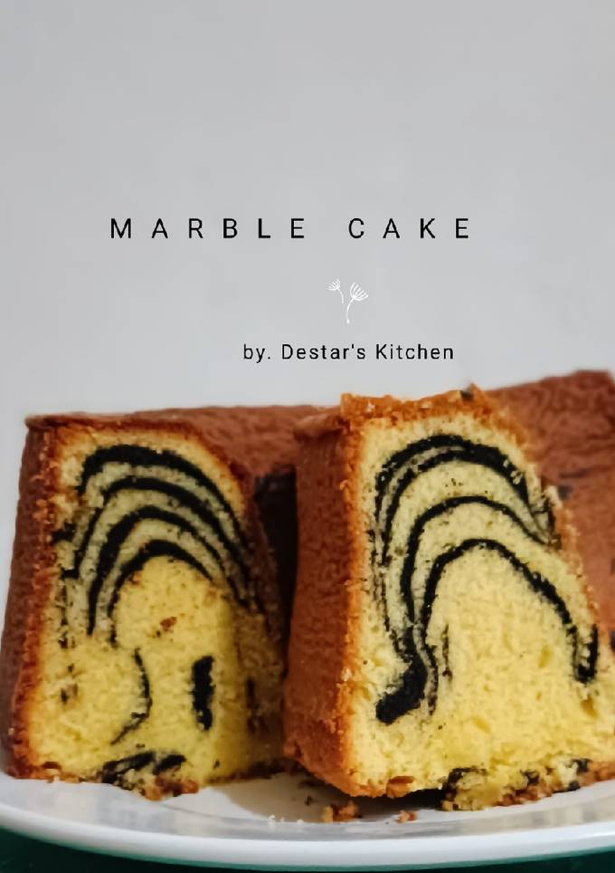 Resep Marble Cake oleh DeStar's Kitchen - Cookpad