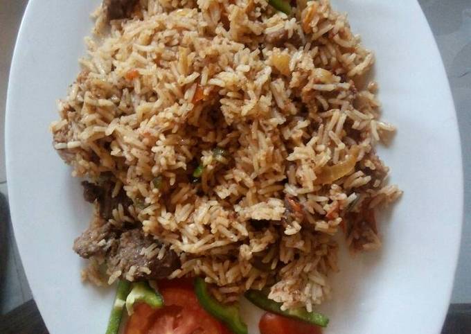Beef pilau Recipe by Milka James - Cookpad