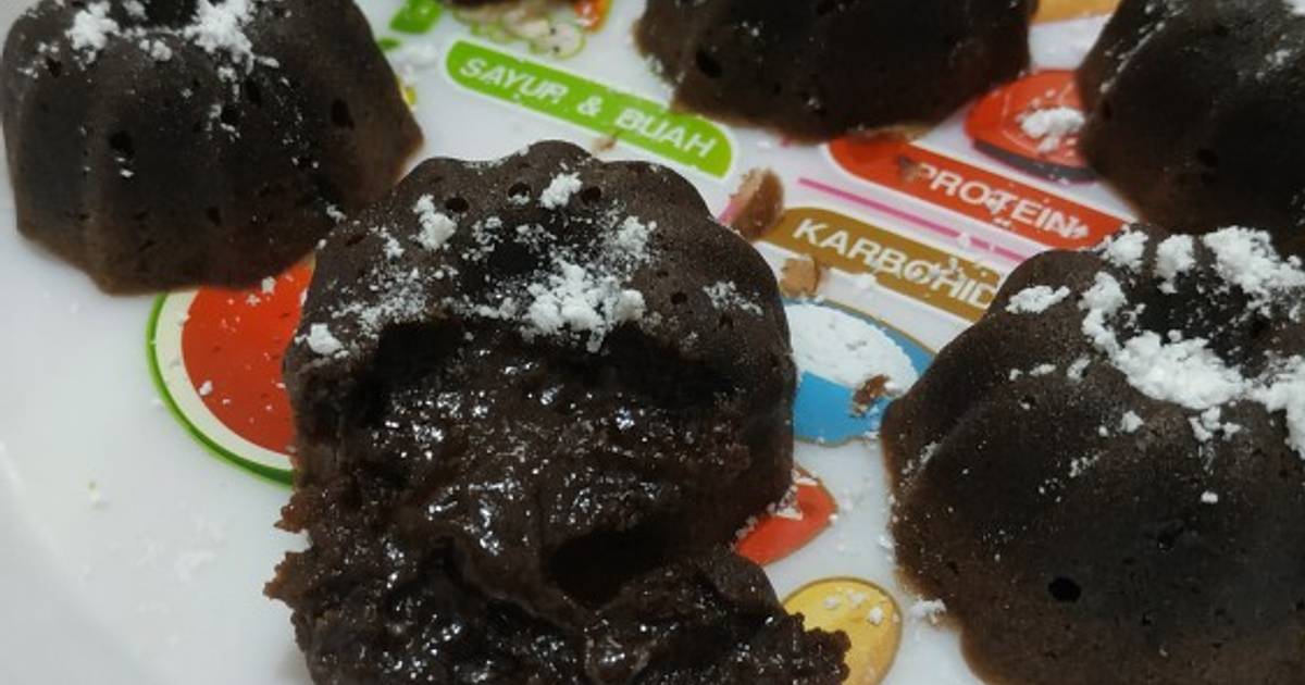 Resep 16. Choco lava lumer oleh Dapur Umma Fifi - Cookpad