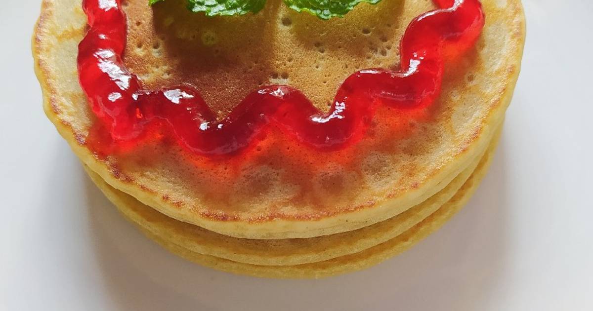 Resep Pancake Gluten Free (Tepung Mocaf) oleh Reni Nuraini - Cookpad