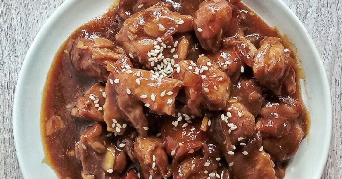 Resep Ayam Fillet Saus Teriyaki Oleh Evana Tati Cookpad