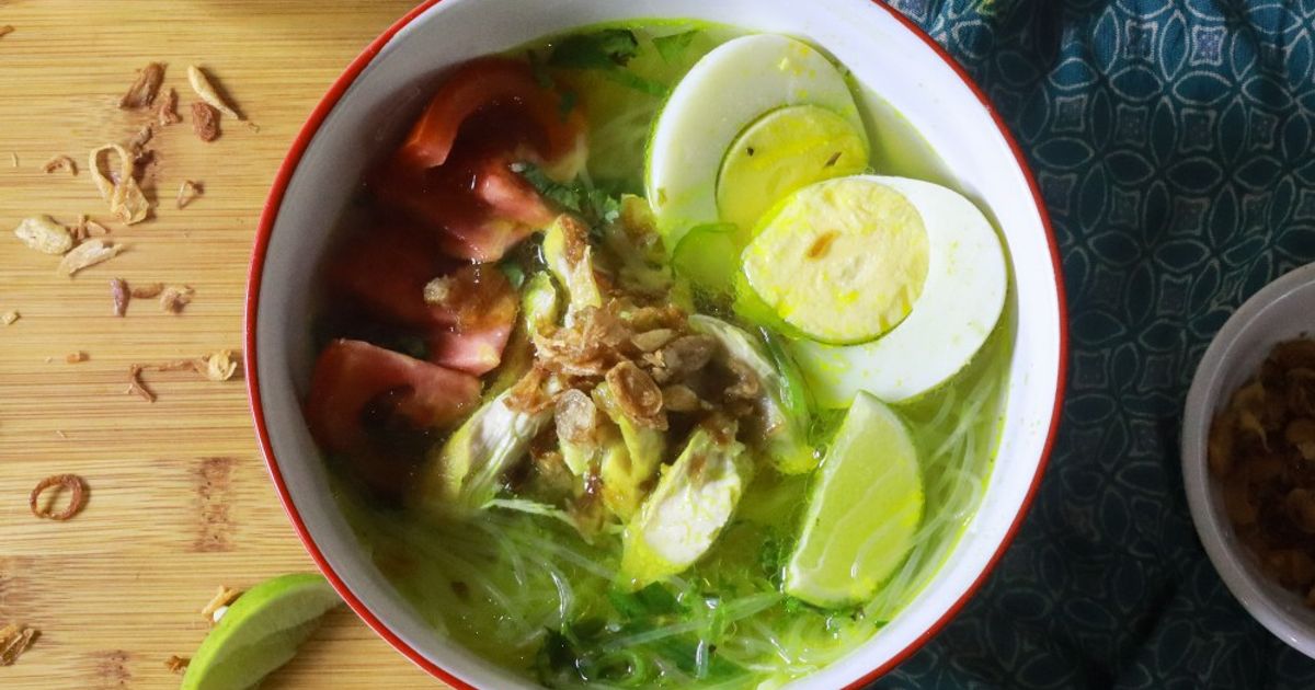 Soto Ayam Recipe By Woman Who Bakes