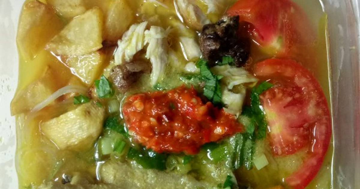 Resep Soto Ayam (anti gagal) oleh Merry Rosalina - Cookpad