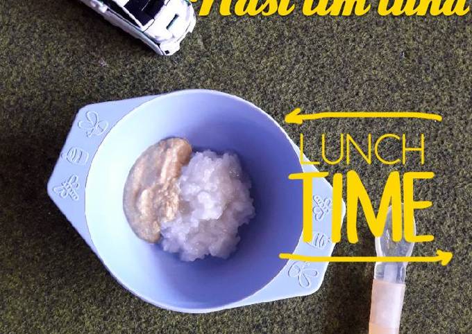 Resep Nasi tim Tuna - MPASI oleh Hari Arzya - Cookpad
