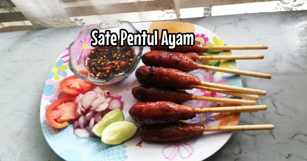 Resep Sate Pentul / Pentol Ayam oleh Kiky MoMeMi - Cookpad