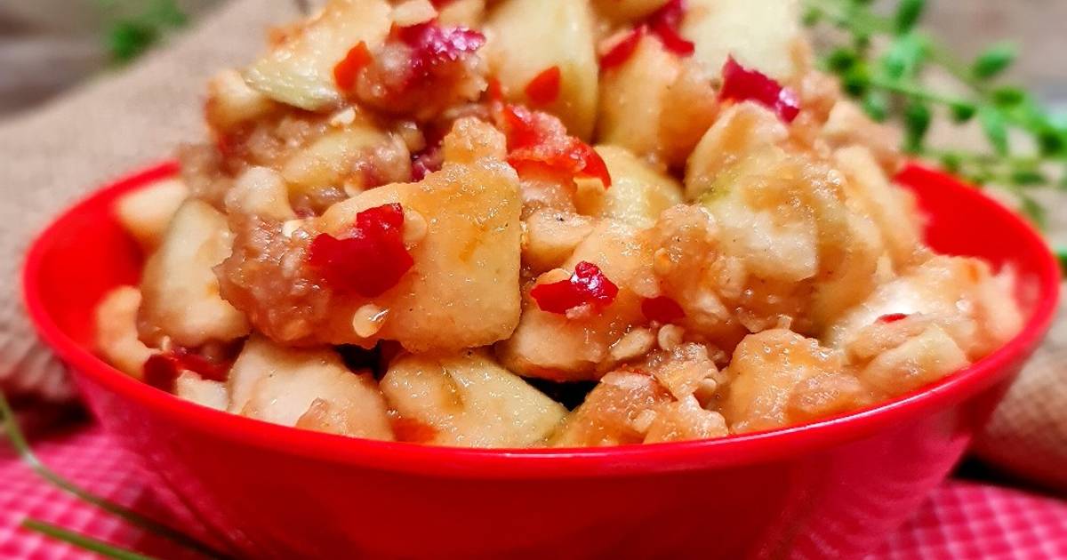 Resep Rujak Tumbuk Jambu Kristal oleh Windu Restina - Cookpad