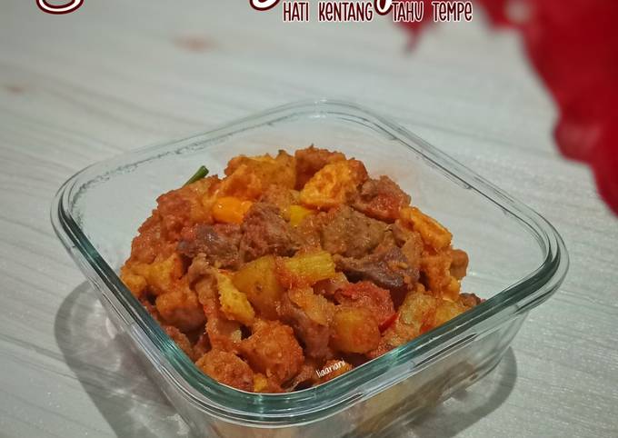 Resep Sambal Goreng Hati Kentang Tahu Tempe oleh Lia Ariani - Cookpad Resep Sambal Goreng Hati Kentang Tahu Tempe oleh Lia Ariani - Cookpad