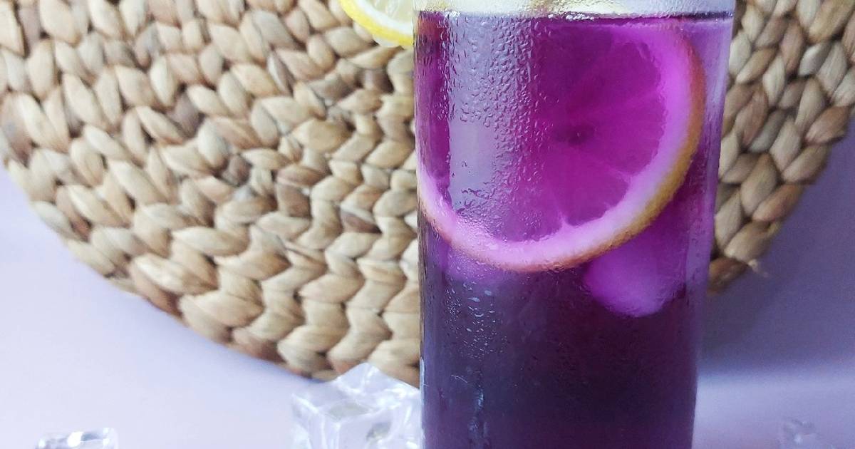 93 resep es limun bunga telang enak dan mudah - Cookpad