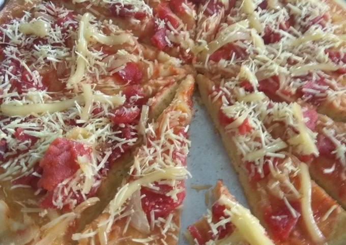 Resep Pizza ala umi qonita oleh Indah Fajar - Cookpad