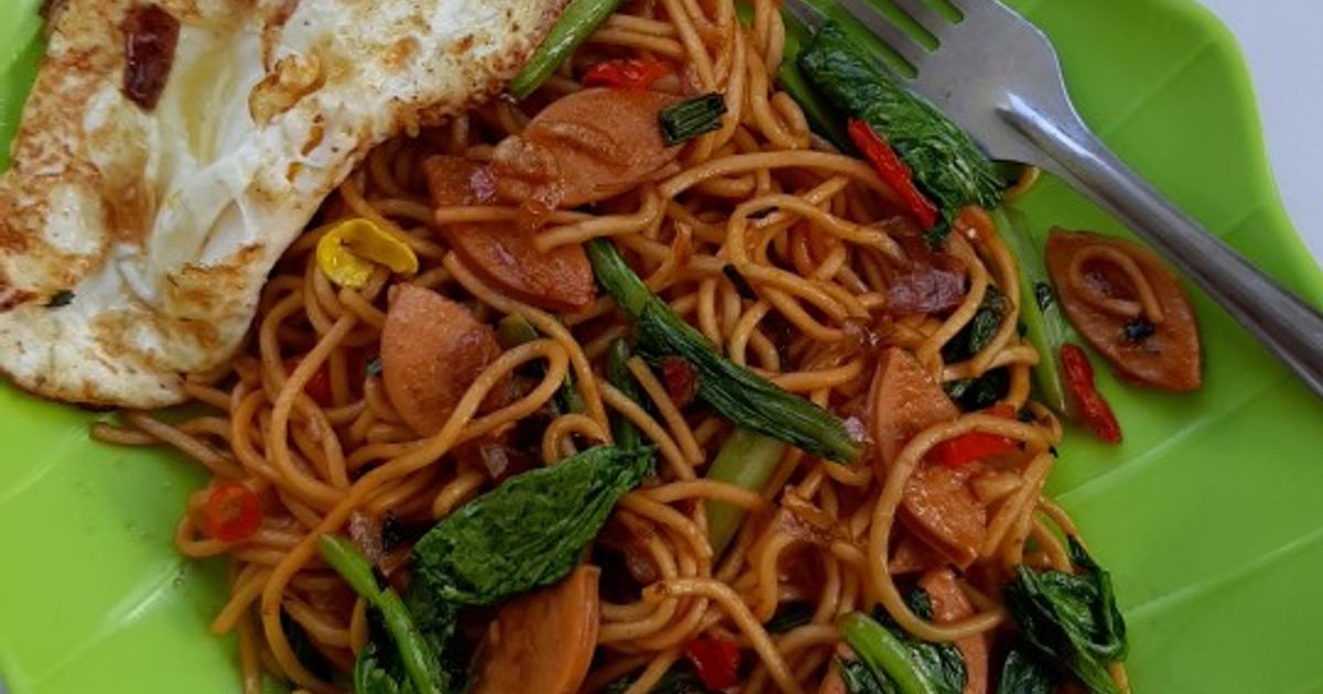 Resep Mie Goreng Sosis oleh Ayu Utari - Cookpad
