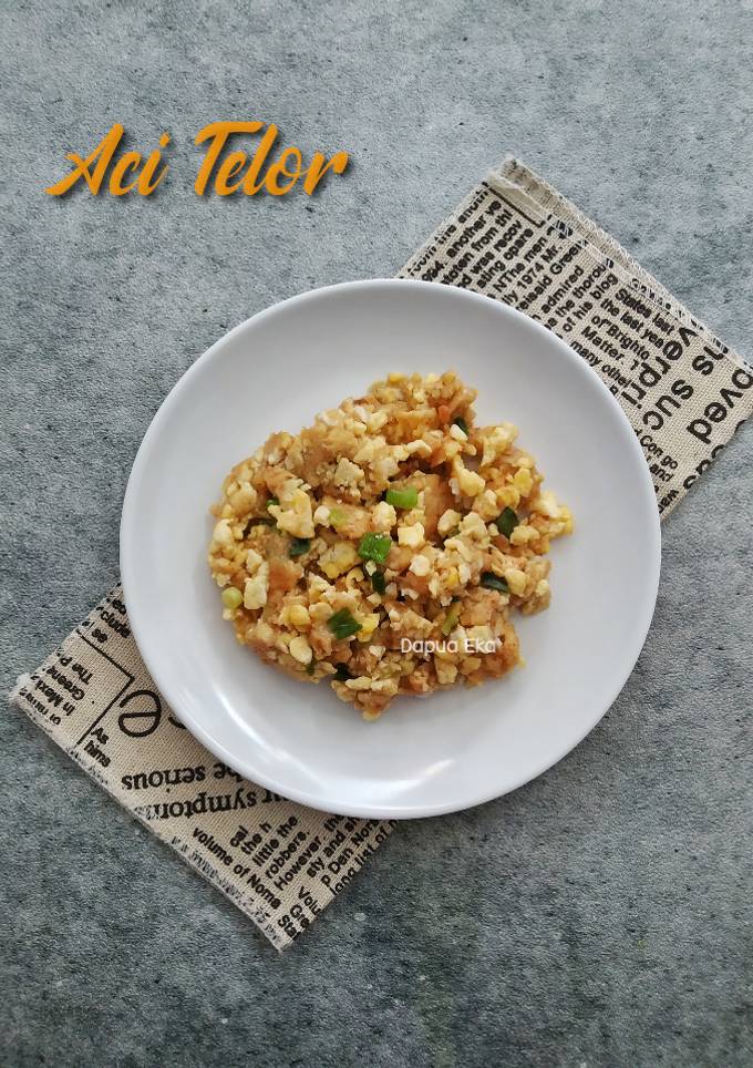 Resep Aci Telor oleh Eka Susanti - Cookpad