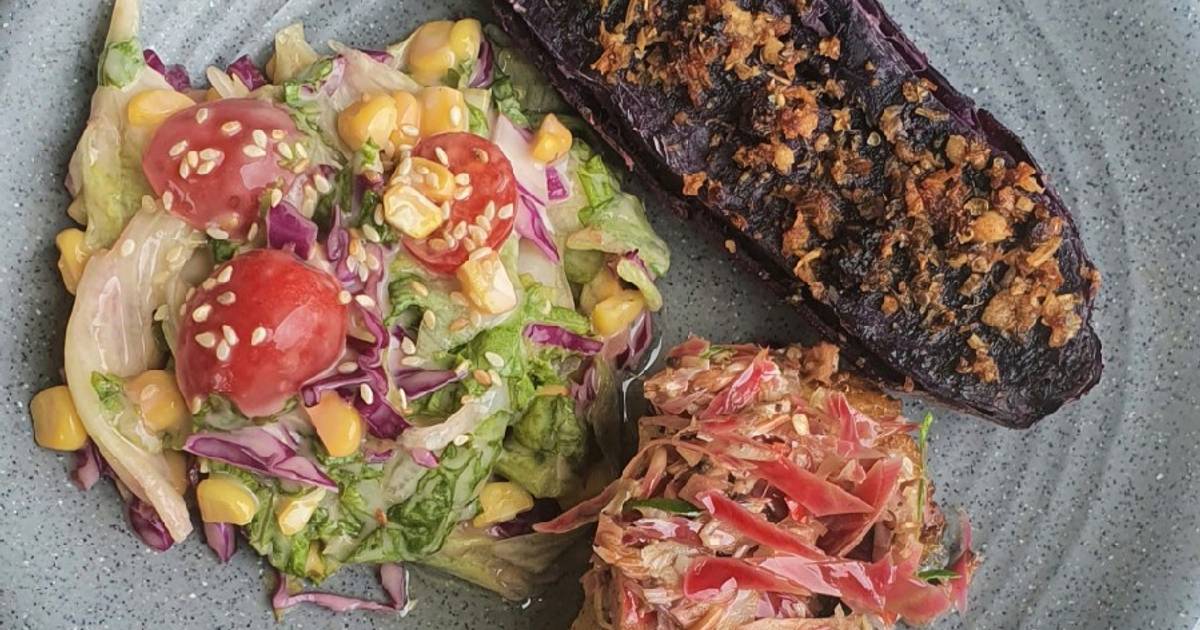 26 resep salad selada keriting dan kol ungu enak dan mudah - Cookpad