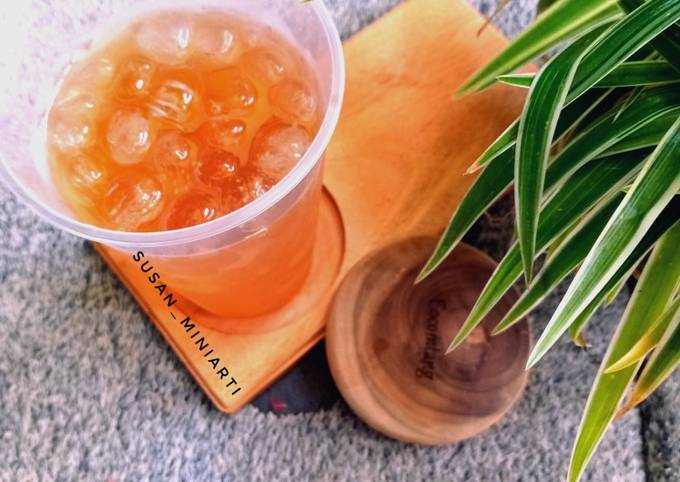 Resep 267) es teh jeruk oleh Susan_Miniarti - Cookpad